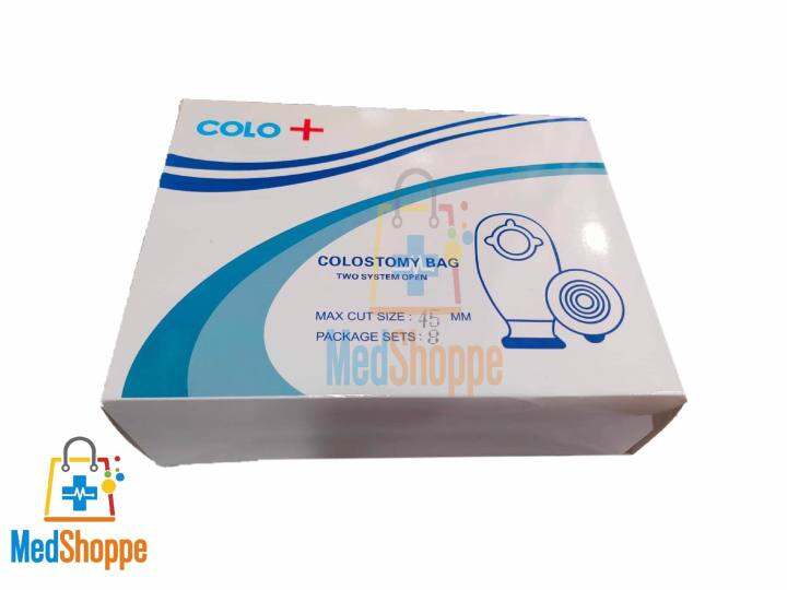 Colo+ Colostomy Bag 45mm 57mm 70mm (1 set) | Lazada PH