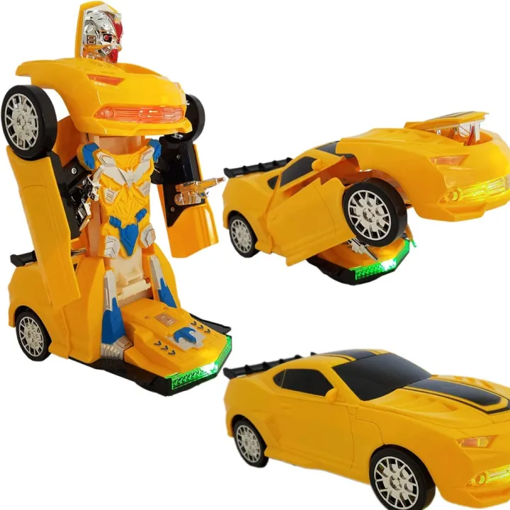 Transformers Robot Toy Car Children Transform Toys Car 2 in 1 Robot Car ...