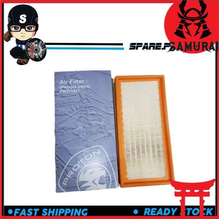 100% Original Proton Engine Air Filter PW911458 (PW810704)- SAGA BLM ...
