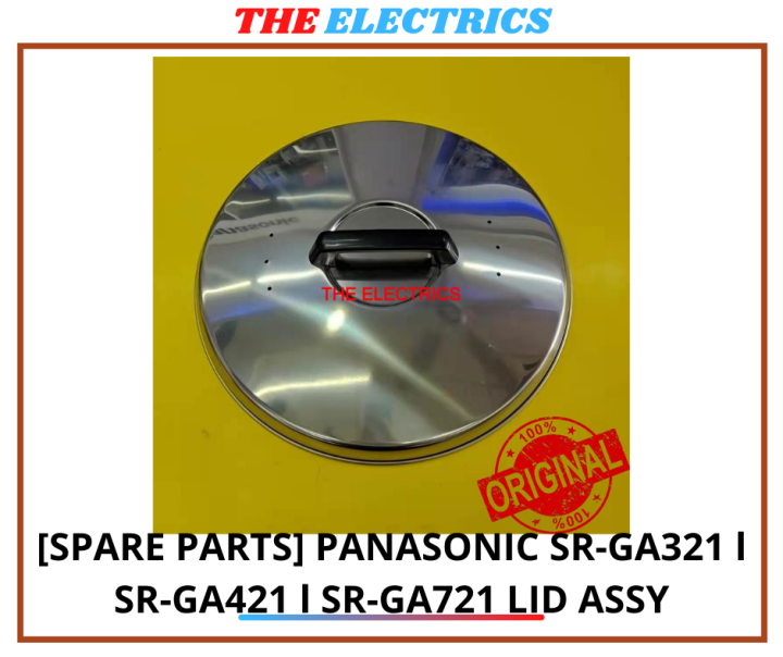 [SPARE PARTS] PANASONIC RICE COOKER SR-GA321 l SR-GA421 l SR-GA721 LID ...