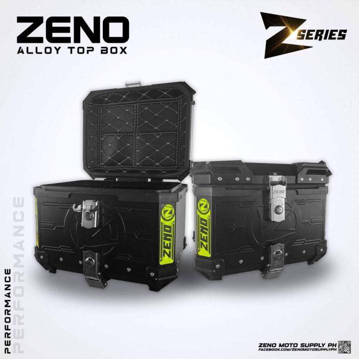 ZENO TOP BOX 45L for Barako Beat Barako FI CG125 Click125 Fi CT100 ...