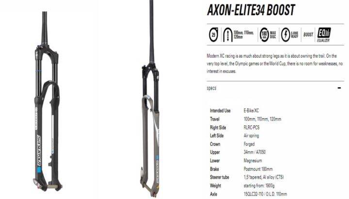 SR SUNTOUR AXON 34mm BOOST | Lazada PH