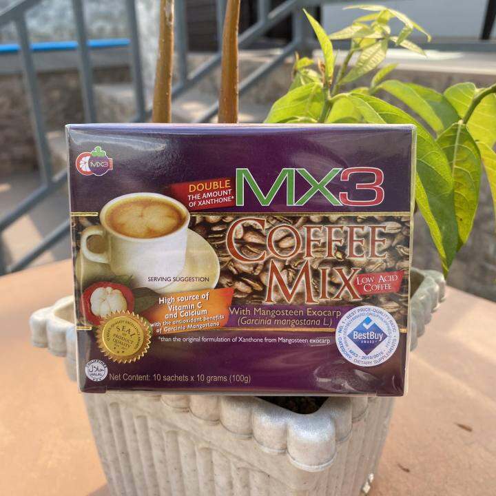 MX3 Coffee Mix with Mangosteen (10 sachets) | Lazada PH