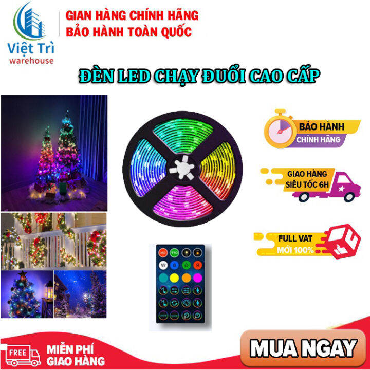 Bộ sưu tập đèn led đuổi trang trí đầy màu sắc và niềm vui