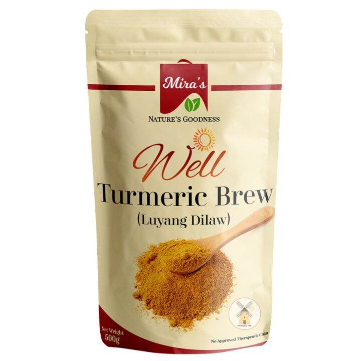 Mira's Turmeric Brew (Luyang Dilaw) Tea Powder 250g | Lazada PH