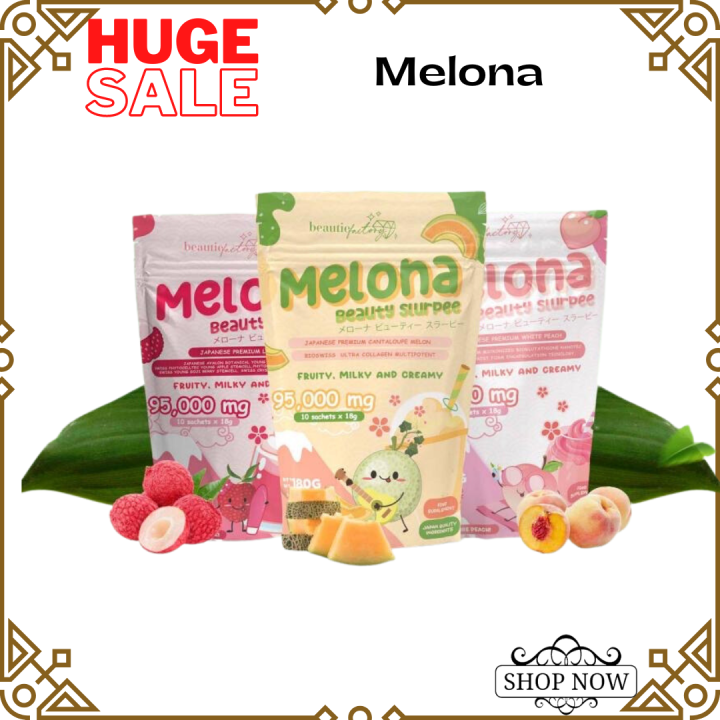 Melona Beauty Slurpee Fruity Milky and Creamy Premium Japanese Collagen ...
