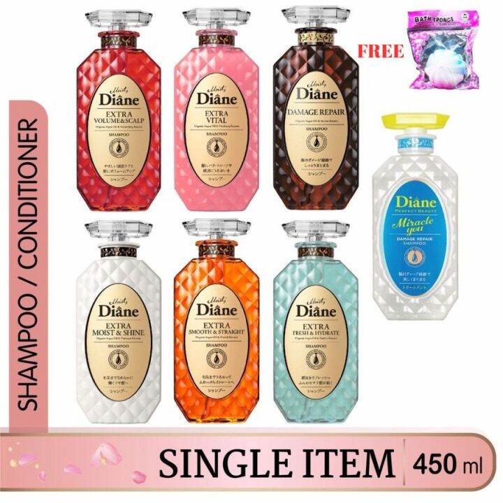 Moist Diane Shampoo / Conditioner Treatment Miracle You Perfect Beauty ...