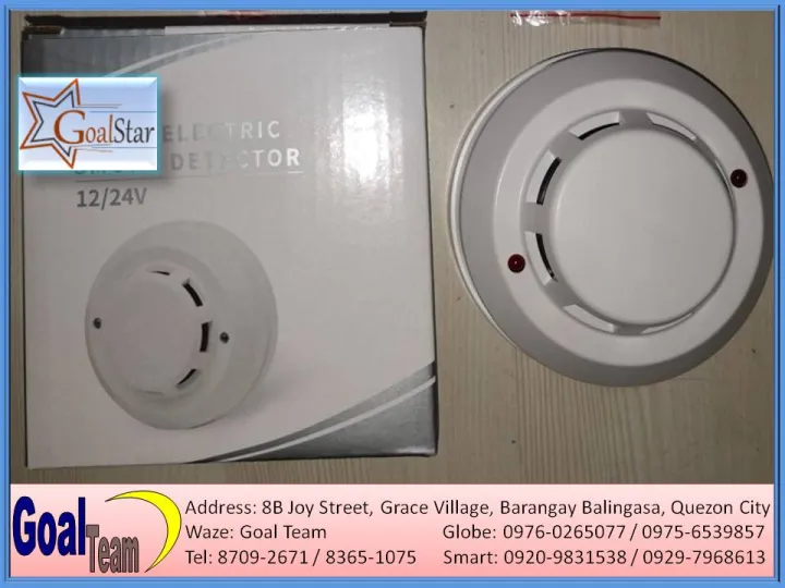 Smoke Detector 24V (Conventional Type) - 10pcs | Lazada PH