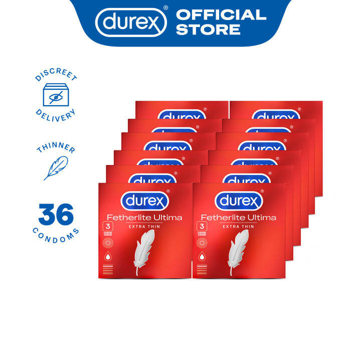 Durex Fetherlite Ultima Condoms Pack of 36s | Lazada PH