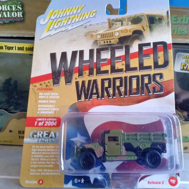 ☉Johnny Lightning HMMWV Humvee Troop Carrier Army Military Toy Vehicle ...