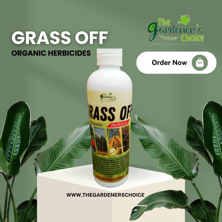 The Gardener's Choice - GRASS OFF - Organic Herbicide | Lazada PH
