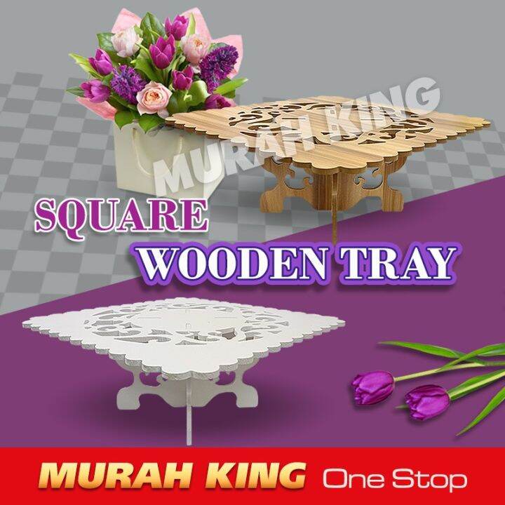 Dulang Hantaran Kayu / Wooden Gift Tray /Dulang Hantaran Perkahwinan ...