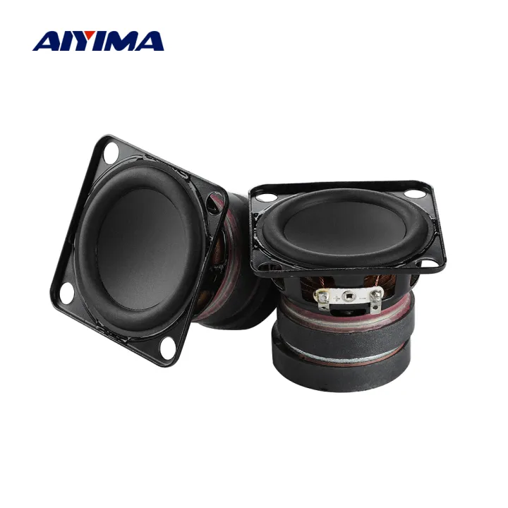 AIYIMA 2Pcs 2 Inch Portable Full Range Speakers 8 Ohm 20W Bluetooth Speaker Home Theater Audio ...