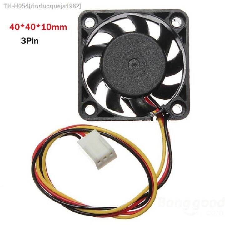 NEW 12V Mini Cooling Computer Fan - Small 40mm x 10mm DC Brushless 3 ...