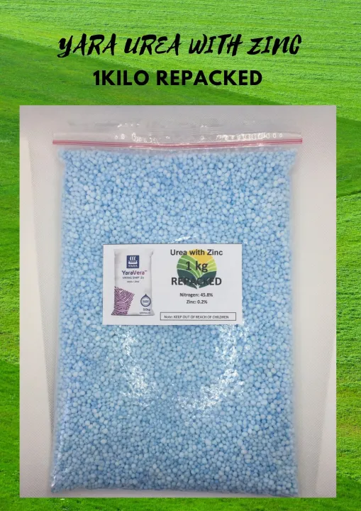 YARA Urea with Zinc Fertilizer (Repacked) 1 Kilo | Lazada PH