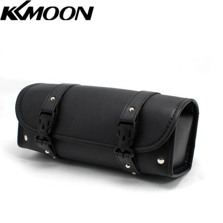 KKmoon Motorcycle Tools Bag Retro Barrel Shape Motorcycle Front Bag ...