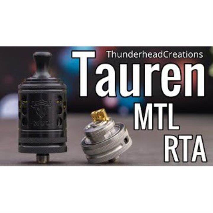 VAPE LEGIT MOD KIT THC Tauren MTL RTA 2ml 24mm (single coil) 100 Legit ...
