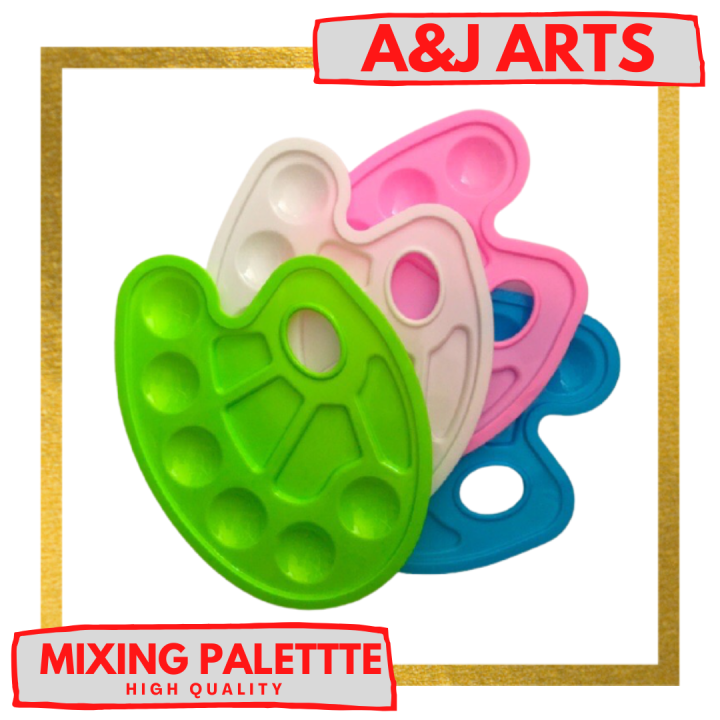 Mixing Palette Mixing Plate Painting Palette Mixing Paint Plate | Lazada PH
