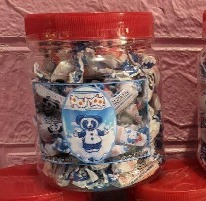 permen lunak rasa susu cap panda,permen susu kemasan toples 200 gram ...