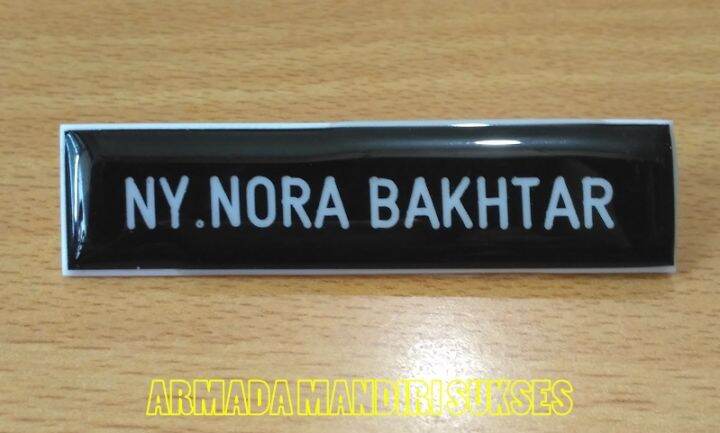 Papan Nama Resin Custom - Name Tag Resin Custom | Lazada Indonesia