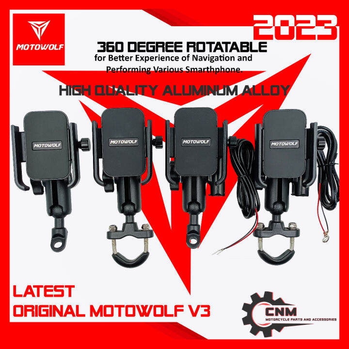 Original Motowolf Cp holder V3 360 Degree Rotation Motowolf Phone ...
