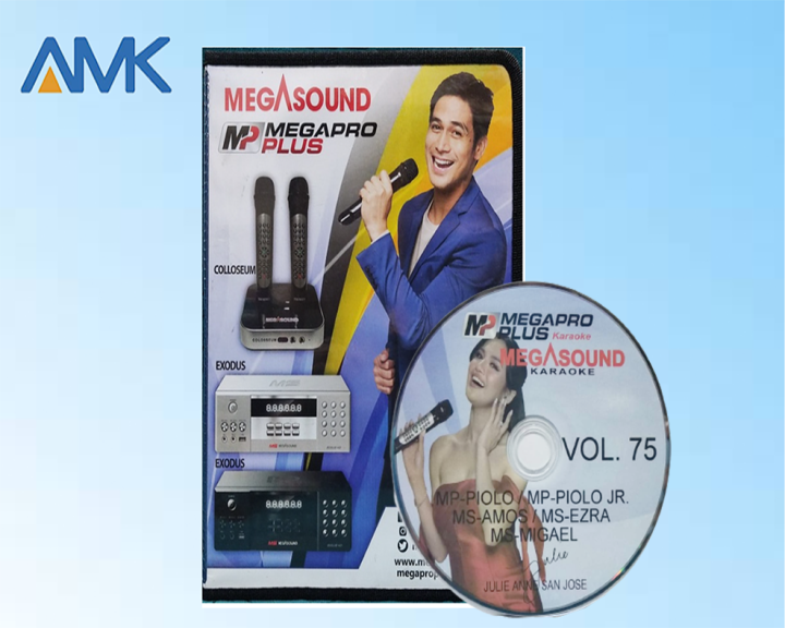 VOL.75 MP Megapro MP-PIOLO / MP-PIOLO JR / MS-AMOS / MS-EZRA / MS-MIGAEL New Updated CD Set with ...