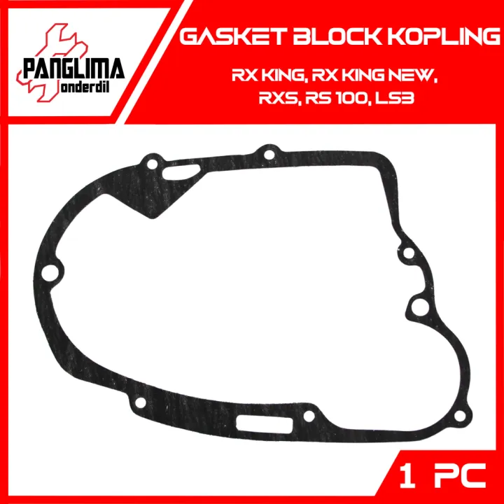Gasket Block Kopling RX King Old-Lama & RXS & RS 100 & LS3 Packing-Paking Blok Kupling | Lazada ...