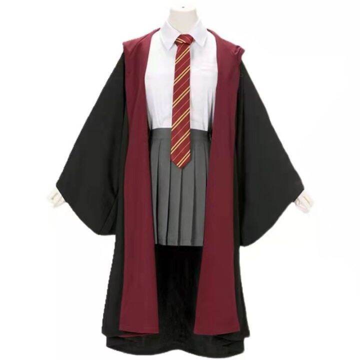 [Fast delivery] Harry costume cos wizard robe cloak children's ...