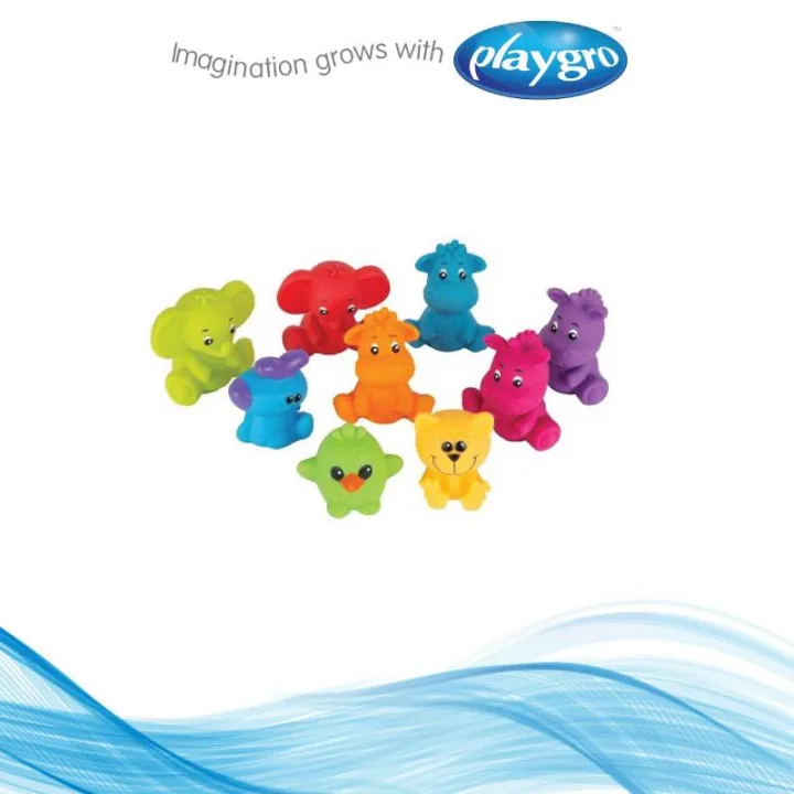 PLAYGRO Jungle Fun Friends - Fully Sealed | Lazada