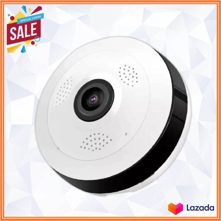 V380 2MP HD 960P Fisheye WIFI Camera Monitor 360° VR Panoramic Camera ...