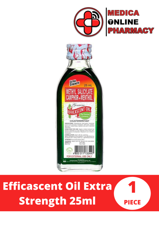 Efficascent Oil Extra Strength 25ml | Lazada PH