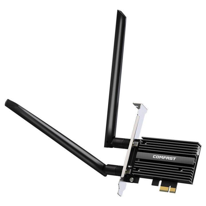 COMFAST CF-AX200 PRO 3000Mbps BT5.2 PCI-E คอมพิวเตอร์ตั้งโต๊ะการ์ด ...