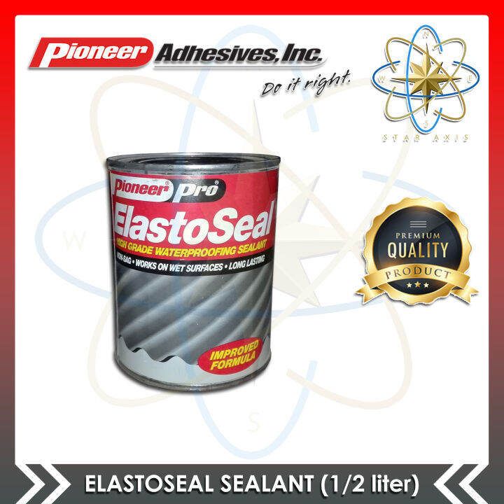 Pioneer Elastoseal High Grade Waterproofing Sealant (1/2 liter) | Lazada PH
