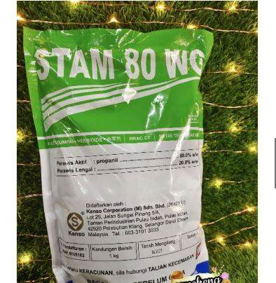 1Kg Kenso Stam 80 WG / Propanil 80% / Racun Rumput Padi | Lazada