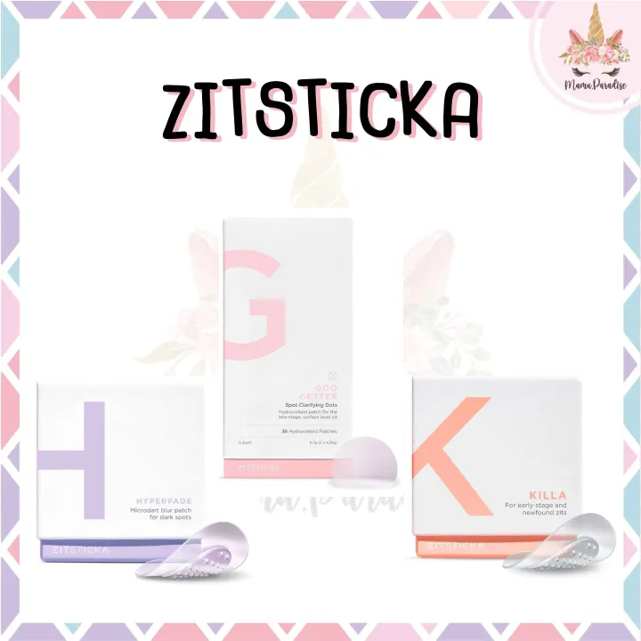 *พร้อมส่ง/ของแท้‼️* ZitSticka Hyperfade/ Goo Getter/ Killa แผ่นแปะสิว ...