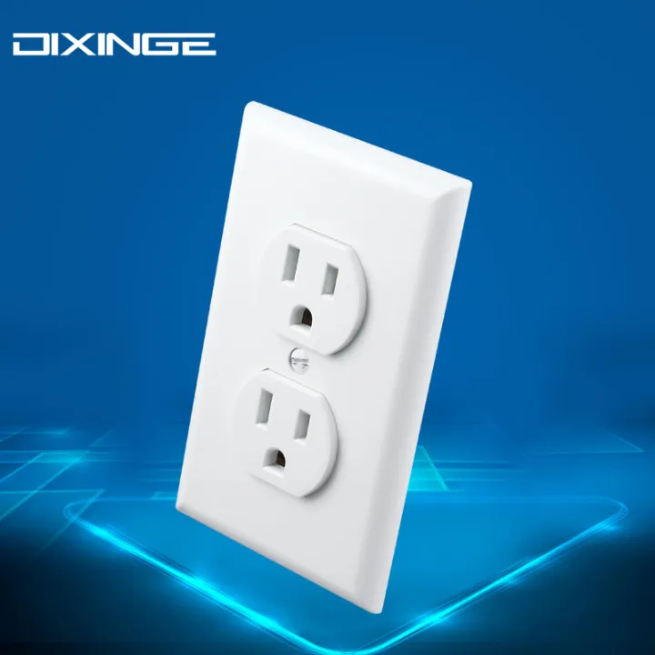 Two American 15A American standard sockets, three-hole American 5-15R ...