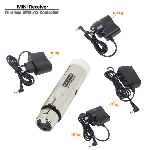 2021 Handheld MINI Controller 54CH Wireless Dmx Console For KTV Party ...