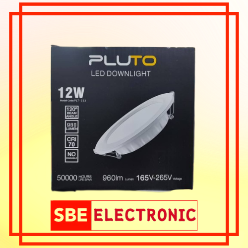 PLUTO LED DOWNLIGHT 12W (PLT-333) DAYLIGHT | Lazada