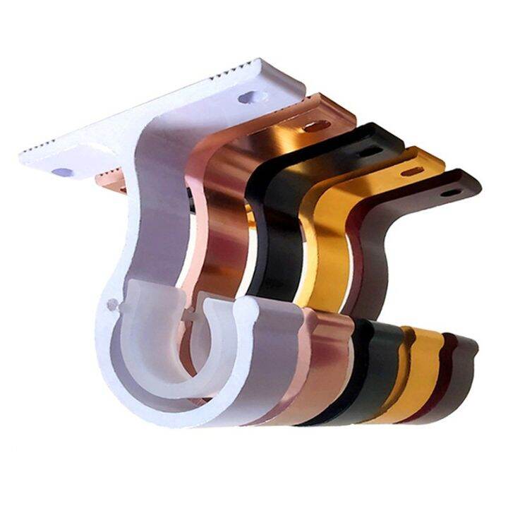 Curtain Hanging Rod Brackets Aluminum Alloy Ceiling Rod Installation ...