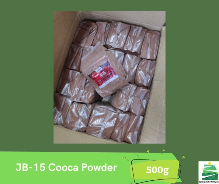 Spring Jade: JB-15 Cocoa 500grams|Alkalized Cocoa Powder 500g | Lazada PH