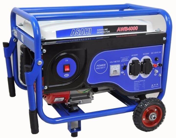Genset ASAHI AWB5000 3000Watt / Generator ASAHI AWB 5000 3000W - Genset Generator Gasoline ...