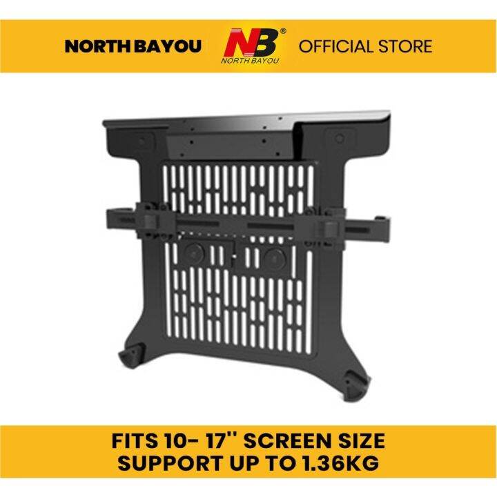 NB North Bayou VESA Laptop Mount Holder Tray FP-2 (Fits Display 10 -17 ...