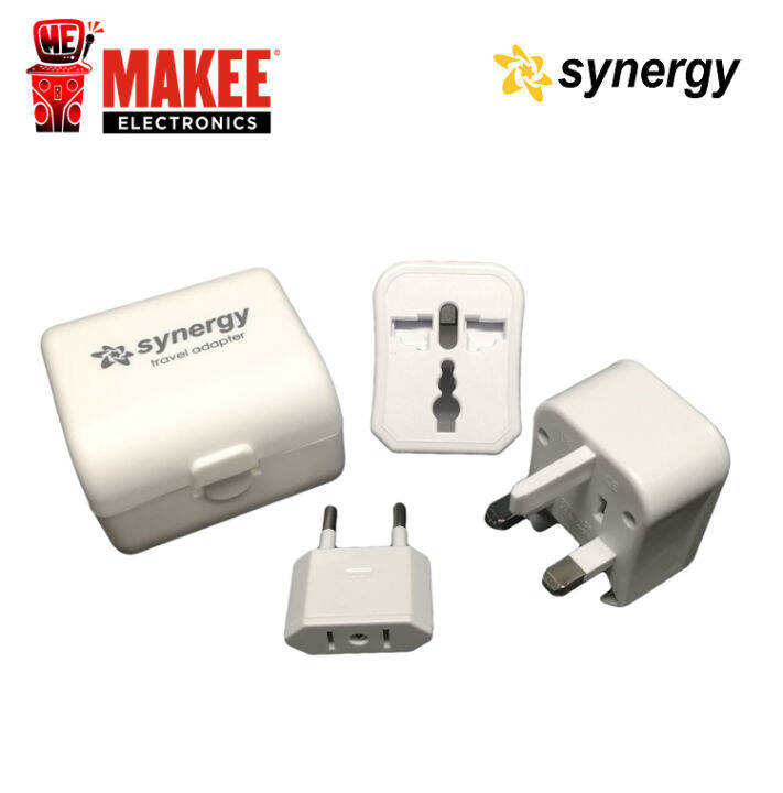 Synergy Universal Travel Adapter (STA-007) | Lazada PH