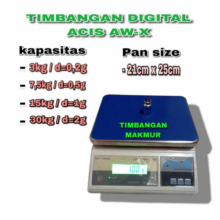 Timbangan Digital Acis Aw-X Series Weighing Scale | Lazada Indonesia