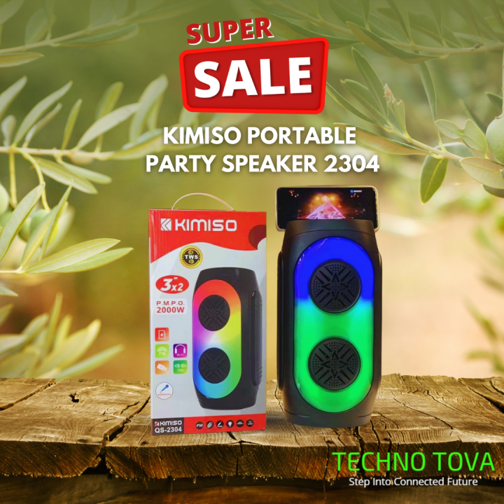 Kimiso Portable Party Speaker QS-2304 | Lazada PH