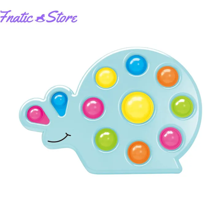 Snail Kids Dimple Fidget Early Educational Sensory Toy Bubble Sensory ...