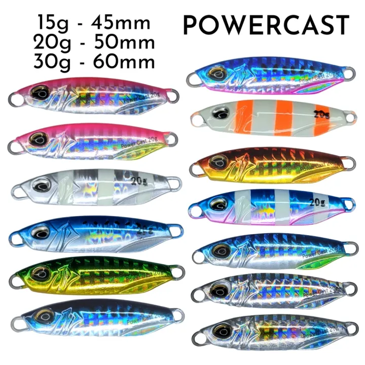 GoodCatch GC Power Cast 15g 20g 30g Metal Jig Lure | Lazada PH
