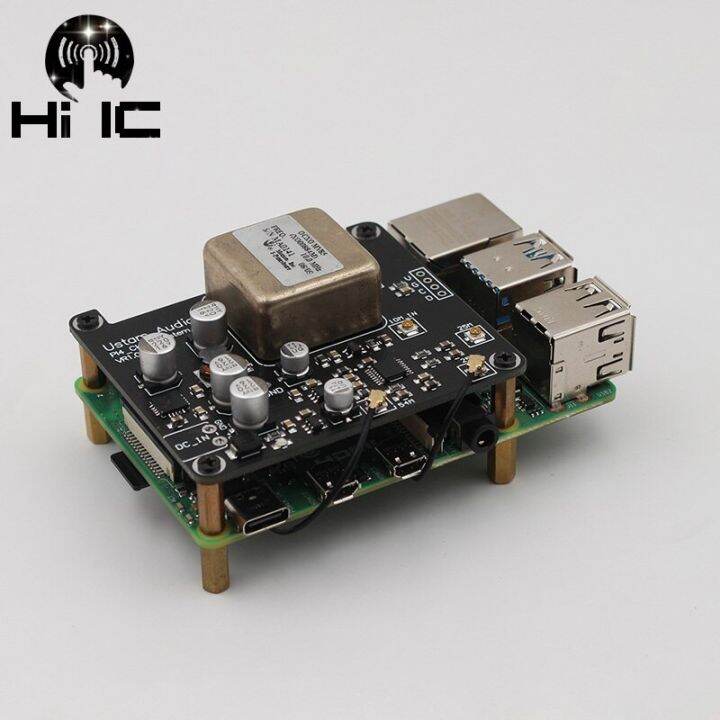 Raspberry Pi 4B Hifi Audio Clock Board OCXO Constant Temperature Crystal Oscillator Upgrade ...