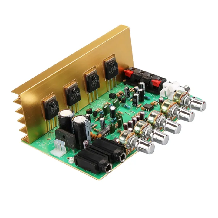 OK688 Reverberation Amplifier Board 2.0 Channel 100Wx2 Power Audio ...