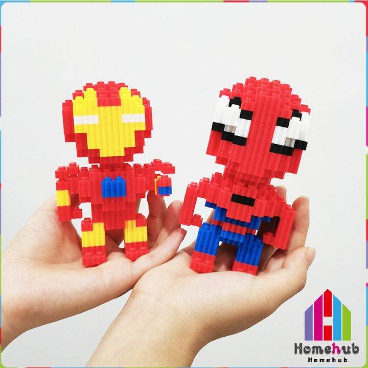 Homehub Mini Blocks Building Block Toys 3D Model Assembled Bricks ...